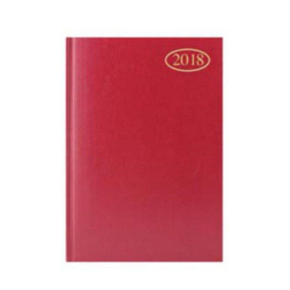 (Day2day 3083) 2019 A5 week to view hardcase desk diary x 1 single - colour at random