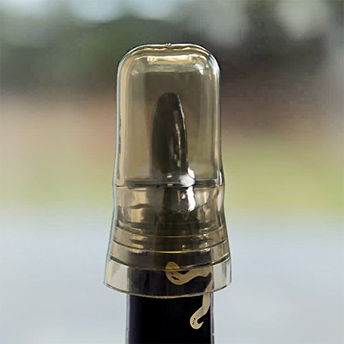 (Pack of 12) Liquor Pourer Covers, Liquor Bottle Pour Dispenser Spout Dust Covers, Universal Liquor Bottle Cover Caps by Tezzorio