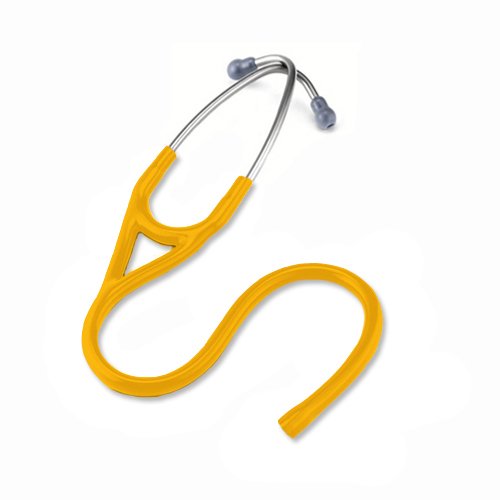 (Stethoscope Binaural) Replacement Tube by Reliance Medical compatible with LittmannÂŽ Master Cardiology and Cardiology III Tubing - YELLOW TUBING