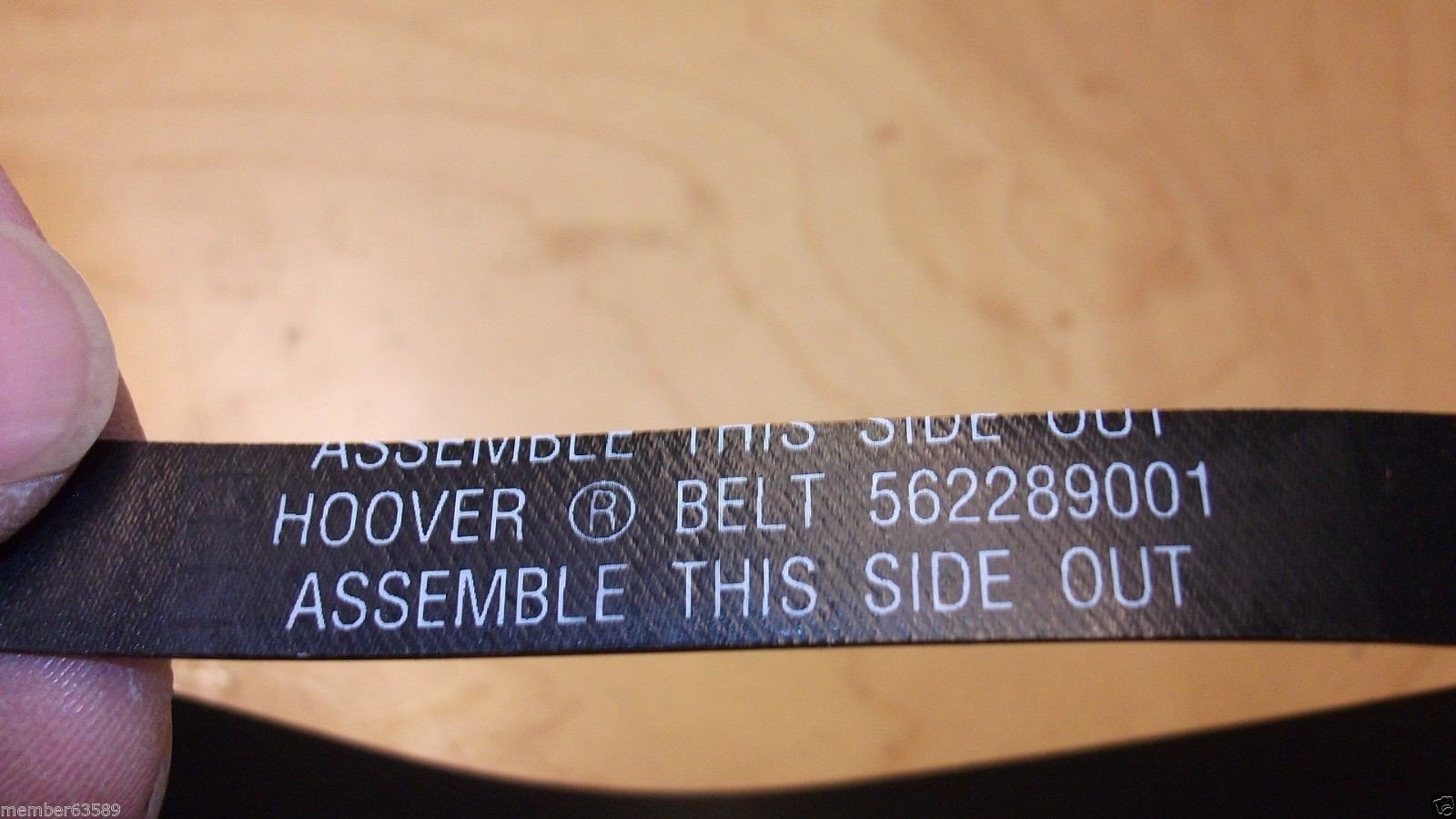 (Ship from USA) Genuine Hoover Windtunnel Rewind T Series belt 562289001 12.8x457 1023A 1023 A