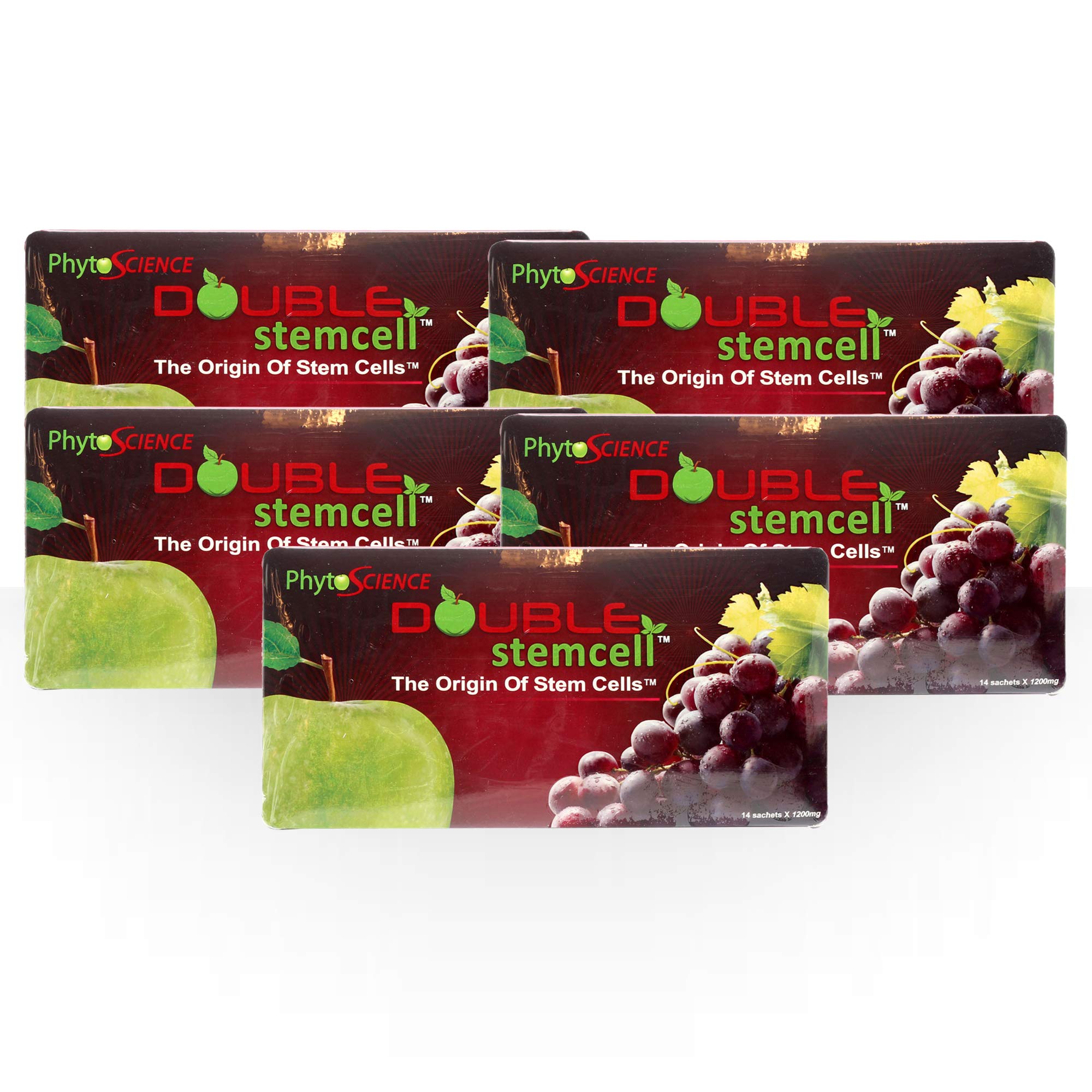 (Swiss quality Formula) 5x Phytoscience PhytoCellTec Apple Grape Double StemCell stem cell anti aging by PhytoScience