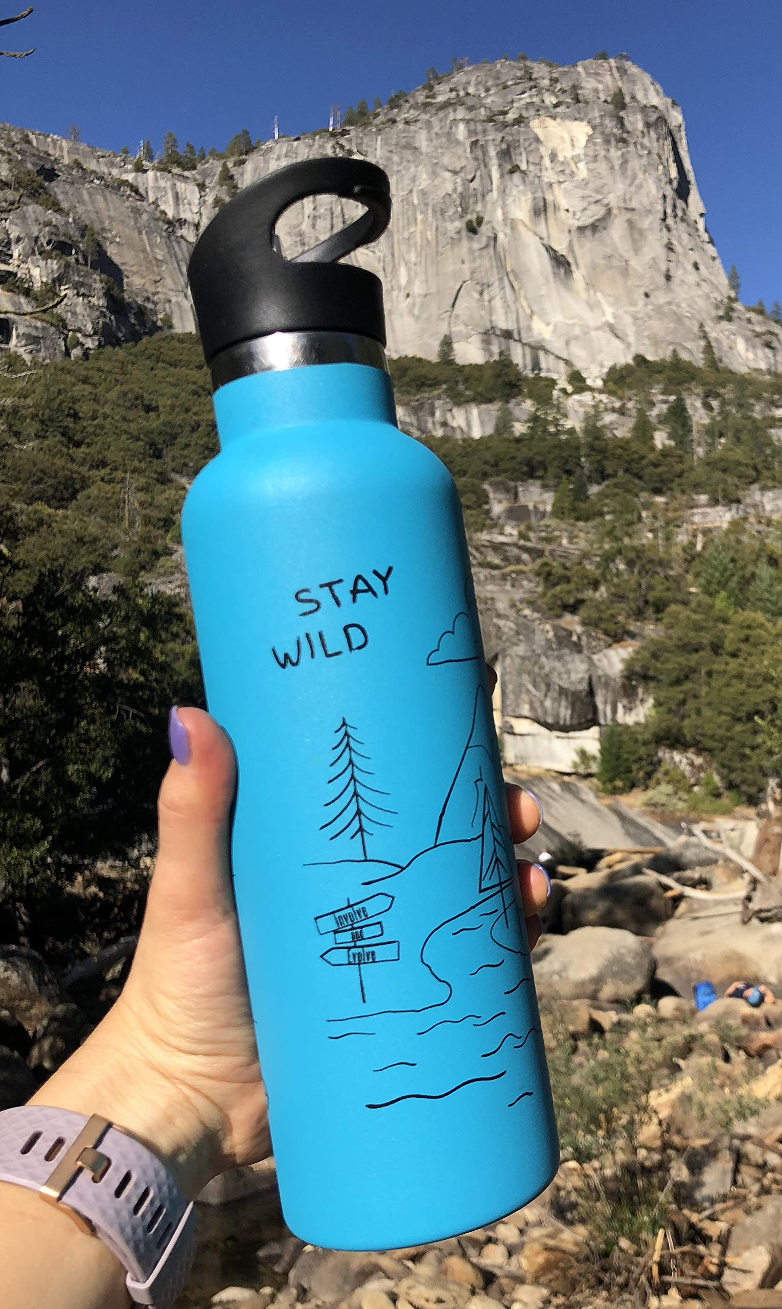 (Straw Lid x 2) Straw Lid for Insulated Water Bottles Compatible with Hydro Flask Standard. Replacement Sport Flip Top for 1.91 Double Walled Thermo Mug