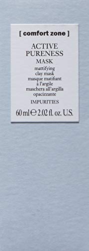 [ Comfort Zone ] Active Pureness Mask, Mattifying Clay Face Mask, Absorb And Minimize The Appearance Of Pores, 2.02 Fl. Oz.
