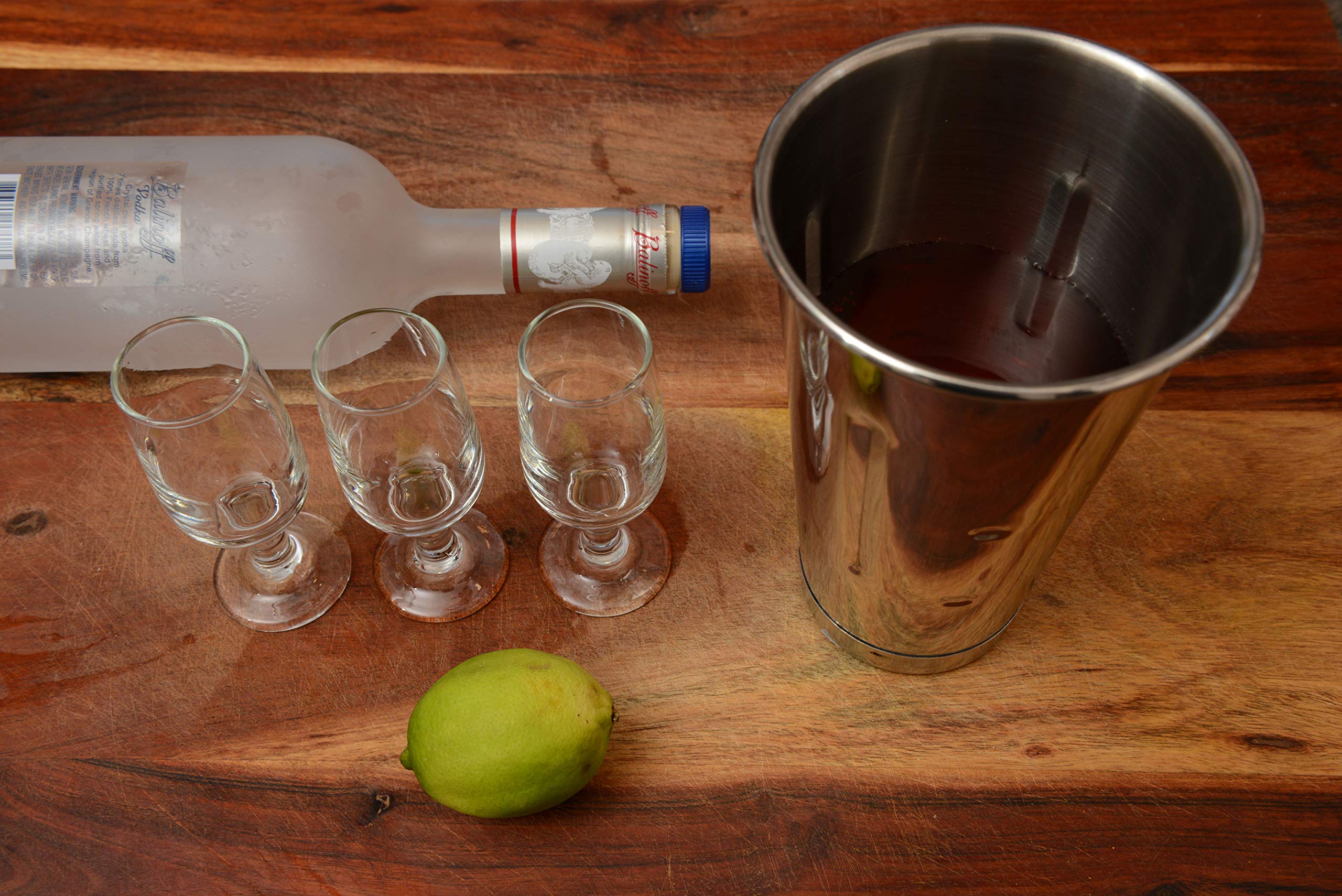 [6 PACK] 30oz Stainless Steel Bar Shaker - Cocktail Shaker - Commercial, Professional Bartender Shaker, Bar Supplies by EcoQuality
