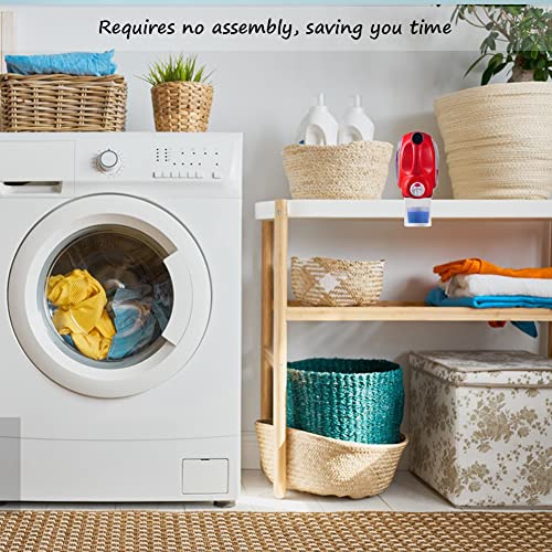 [2 Pack] Laundry Detergent Cup Holder, Laundry Detergent Drip Catcher to Keeps Room Tidy, No More Leaks or Mess, Laundry Soap Station Organizer Tray Catcher, Sturdy Laundry Room Dispenser Tool