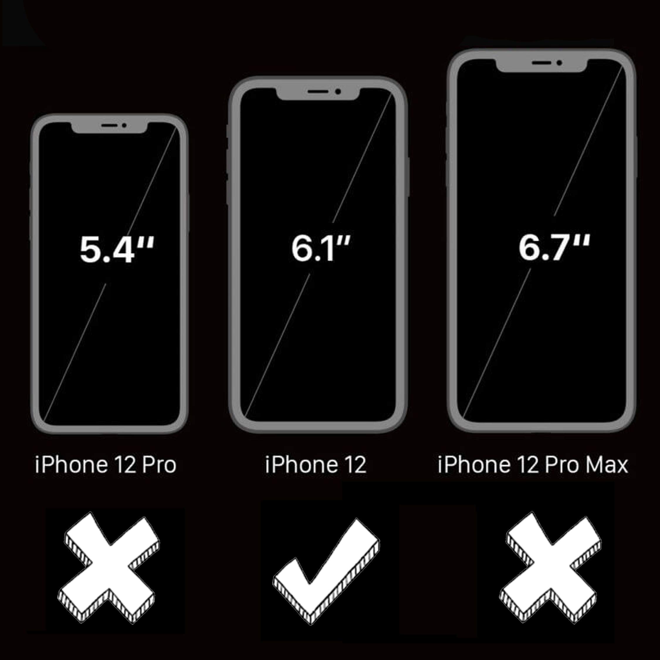 [2 Pack] iPhone 12 Pro/iPhone 12 (6.1") Replacement Belt-Clip Holster Compatible with Otterbox Defender Series Case