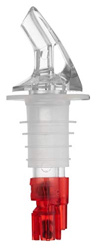 [48 PACK] Measured Liquor Bottle Pourers 0.75 oz (22 mL) - Collared Automatic Measured Bottle Pourer - No Cracks, No Leaks, Bar Spouts, Quick Shot, Spirit, Wine, Bar Cocktail Dispenser