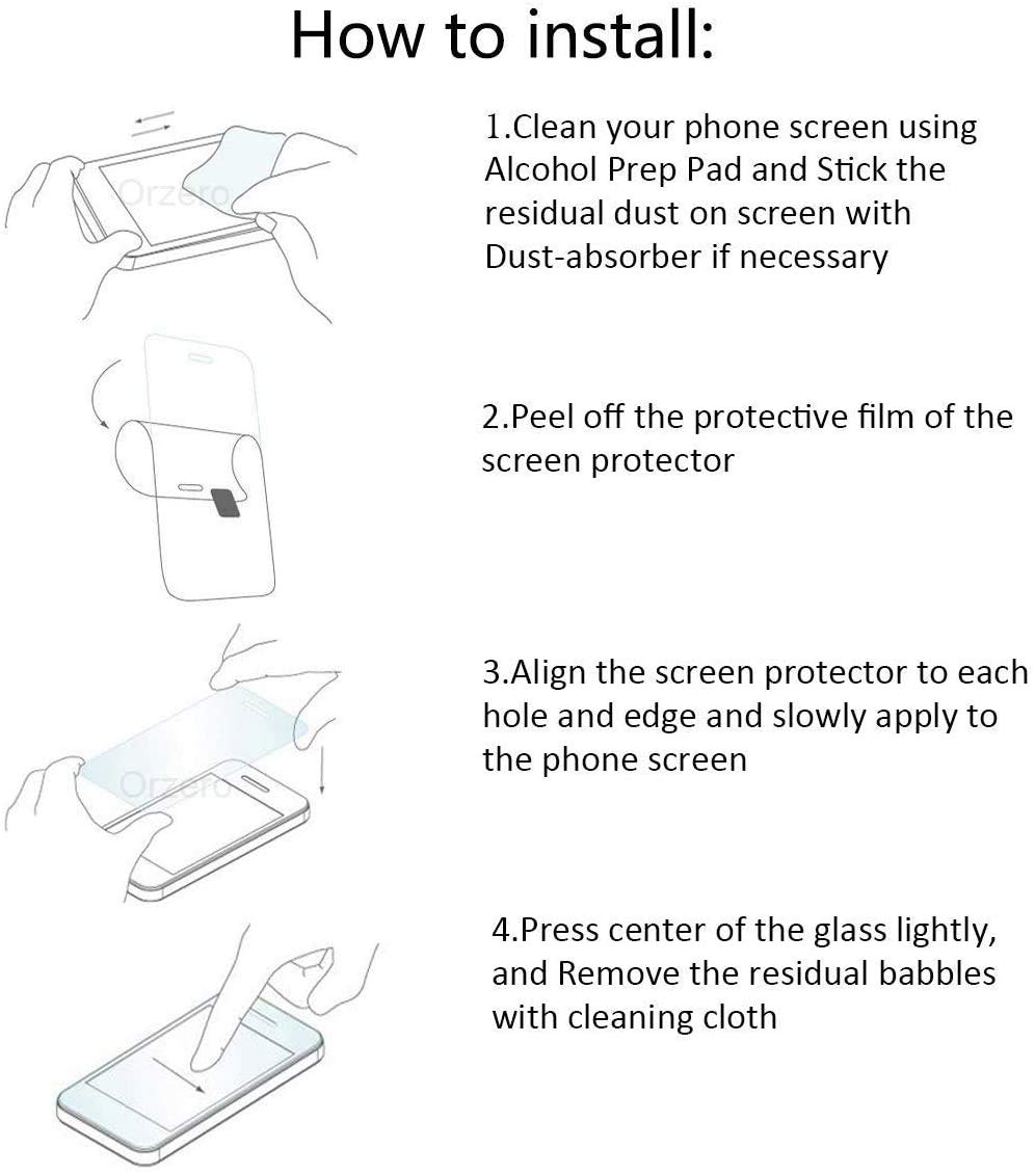[2 Pack] All-new Fire 7 Screen Protector (9th / 7th Generation, 2019/2017 Release),EC-Touch 9H Hardness HD Anti-Scratch Bubble Free Tempered Glass for Fire 7 Inch 2019/2017 (Fire 7-2p)