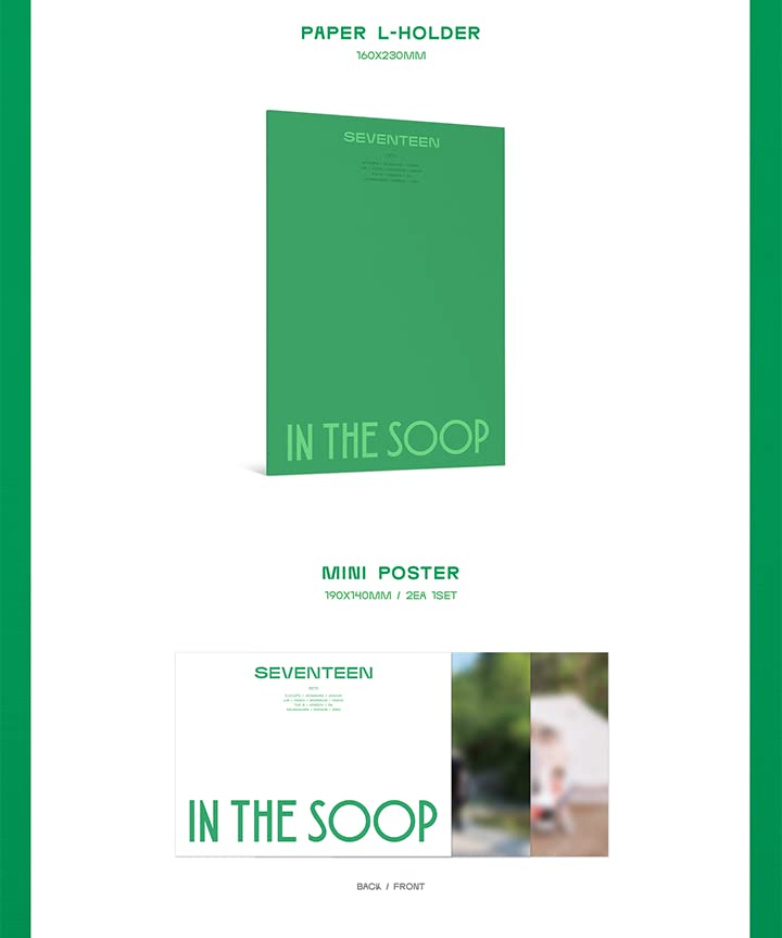 [2nd PREORDER NOV 30] SEVENTEEN in The SOOP MAKING PHOTOBOOK