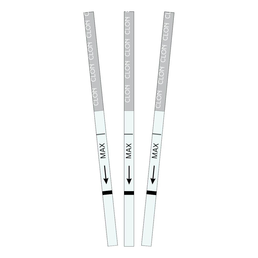 [25 Pack] CLON Urine Test Strips - Clonazepam One Step, Rapid Detection, Easy to Use Kit, Easy-Read, Fast and Accurate Results Displayed in as Little as 5 Minutes