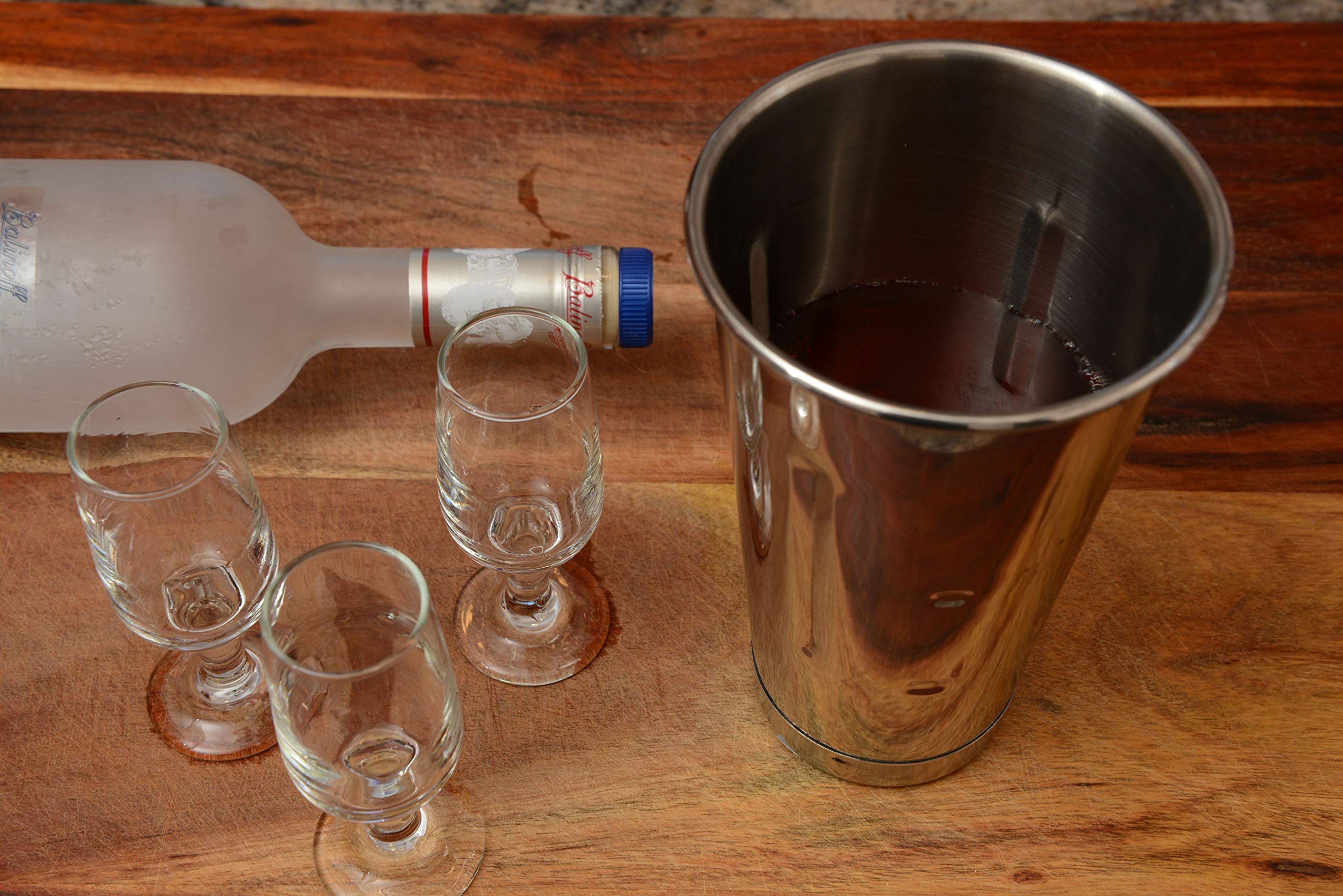 [6 PACK] 30oz Stainless Steel Bar Shaker - Cocktail Shaker - Commercial, Professional Bartender Shaker, Bar Supplies by EcoQuality