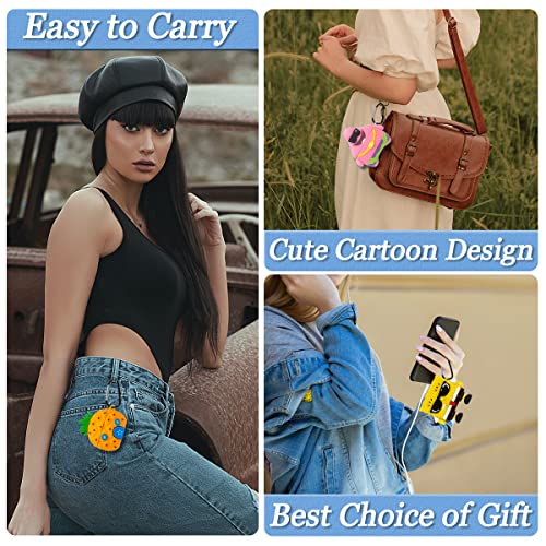 [3 Pack] Funny AirPods 3rd Generation Case, 3D Cartoon Character Cute Aripod Case for Airpods 3 Kawaii Airpods 3 2021 Cover for Men Boys Silicone Protective Case with Keychain Accessories