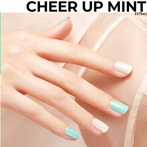 [DASHING DIVA–Nails]Premium Magic Press SUPER SLIM FIT(2 Different Designs 30+30strips in 12 sizes)WHITE LOVER+CHEER UP MINT 326/27bcc
