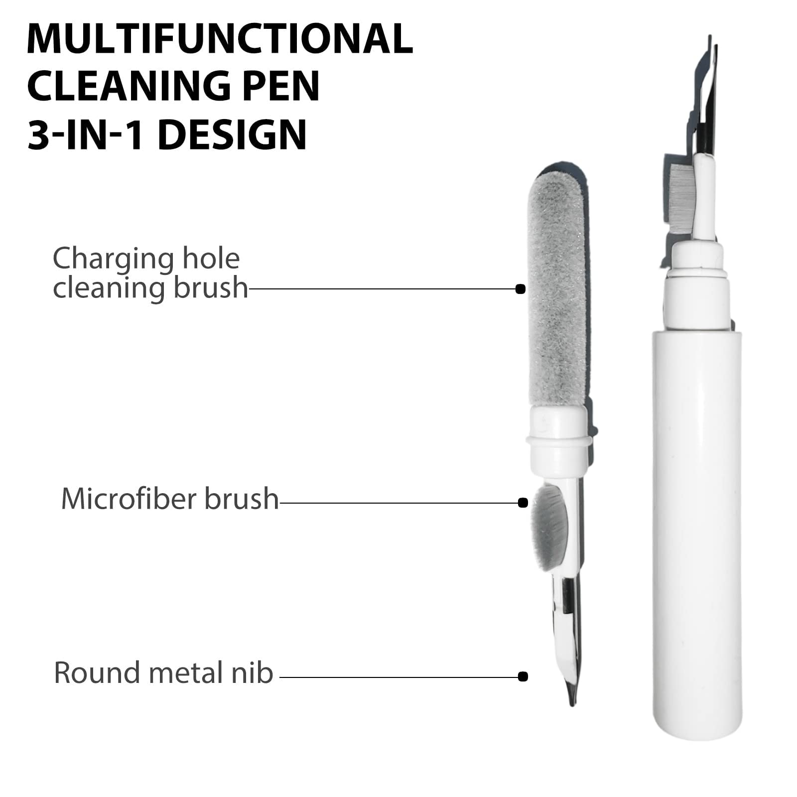 [3 in 1] Case Compatible with Sony WF-1000XM5 with Cleaning Pen, Soft Silicone Anime Cartoon Fruit Shockproof Protective Compatible with WF-1000XM5