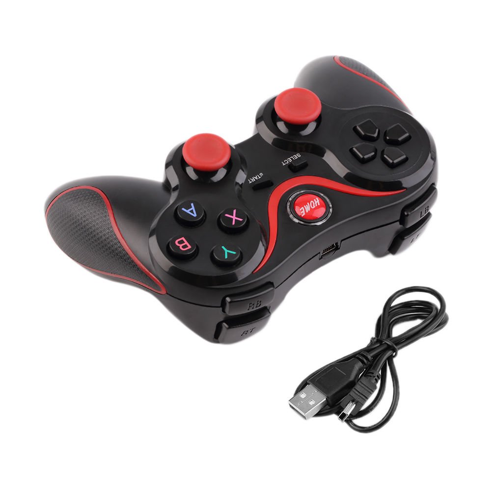[Mega1Comp Exclusive] - Wireless BT Video Game Controller for NVIDIA Shield TV Box, Android TV Box, Mi Box, Amazon Fire TV Cube, Wireless, Rechargeable Gamepad