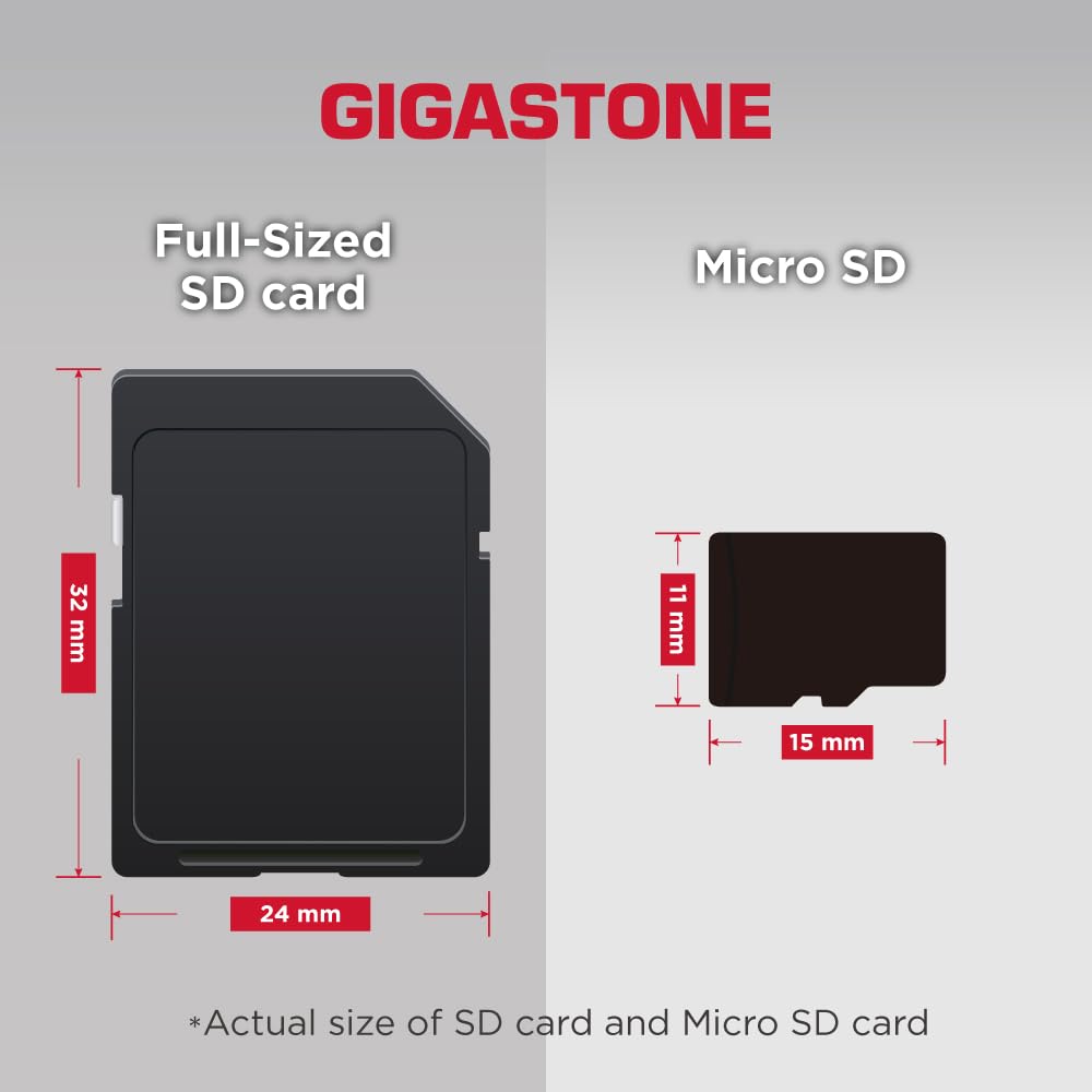 [5-Yrs Free Data Recovery] GIGASTONE 256GB 2-Pack SD Card, 4K Camera Pro, A1 V30 SDXC Memory Card 4K UHD Video Compatible with Canon Nikon Sony Panasonic Digital Camera, with 2 Mini Cases