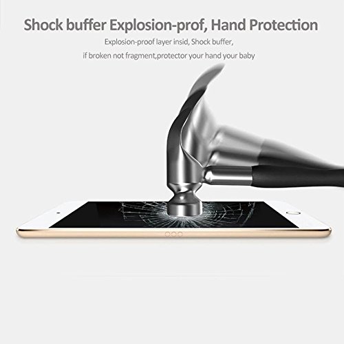[BISEN] Fit for iPad 10.2 (7th Gen, 2019) Privacy Screen Protector Tempered Glass, Anti-Spy Screen, Anti-Scratch, Anti-Shock, Bubble Free, Lifetime Protection & Replacement