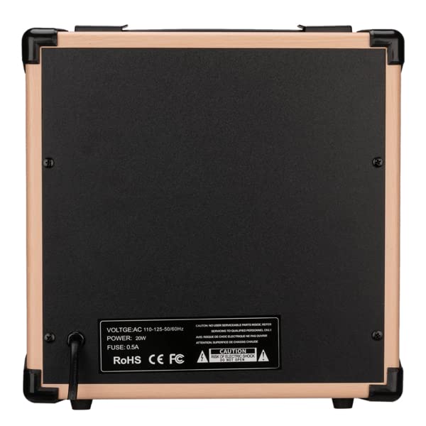 [Do Not Sell on Amazonf]Glarry 20W GB-20 Electric Bass Guitar Amplifier Natural Color