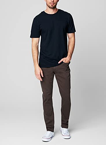 [BLANKNYC] mens Slim Fit Flat Front Tapered Jean With Basic 5-pocket Detail Casual Pants, Turkish Coffe, 32 US