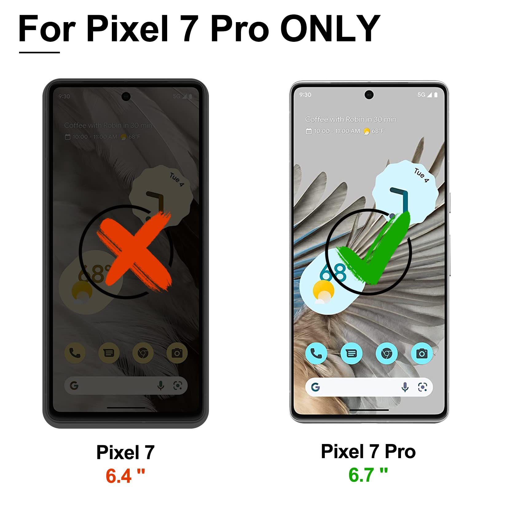 [3+2 Pack] for Google Pixel 7 Pro Screen Protector [Support Fingerprint Unlocking] 3x 3D Curved Tempered Glass and 2x Camera Lens Protector for Pixel 7 Pro 5G (2022)