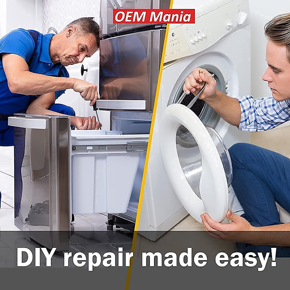 [DA61-06796A Clip OEM Mania] DA61-06796A NEW OEM Produced for SAMSUNG Refrigerator Drain Clip Evaporator Replacement Part - Replaces AP5579885 2683162 PS4145120