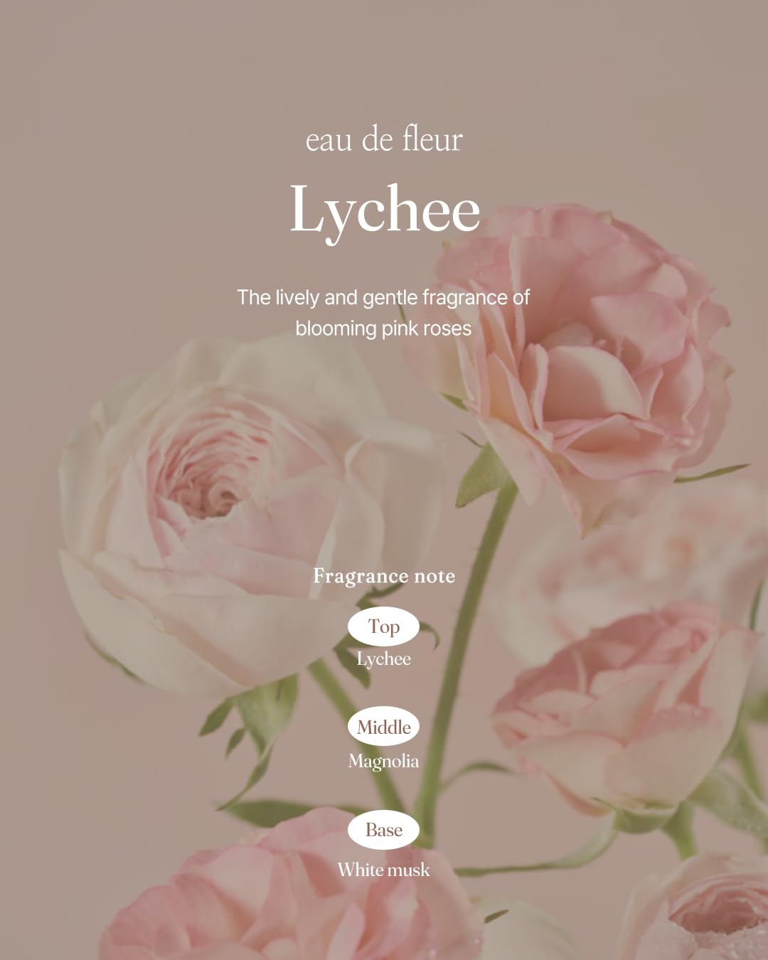 [Foellie] eau de fleur - Feminine Inner Beauty Perfume (for Underwear), Sweetly Floral Scents Fragrance, 5ml(0.169 fl oz)