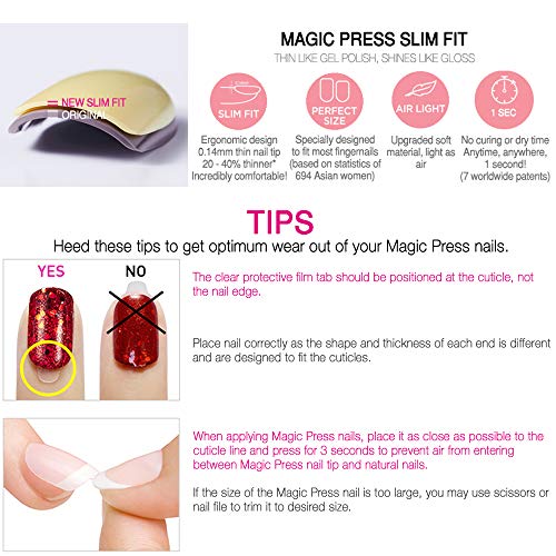 [DASHING DIVA -Toes]Magic Press SUPER SLIM Fit- Pedicure (2 Different Designs 24+24strips)PURPLE OVER+SO BLUE 335/36bcc
