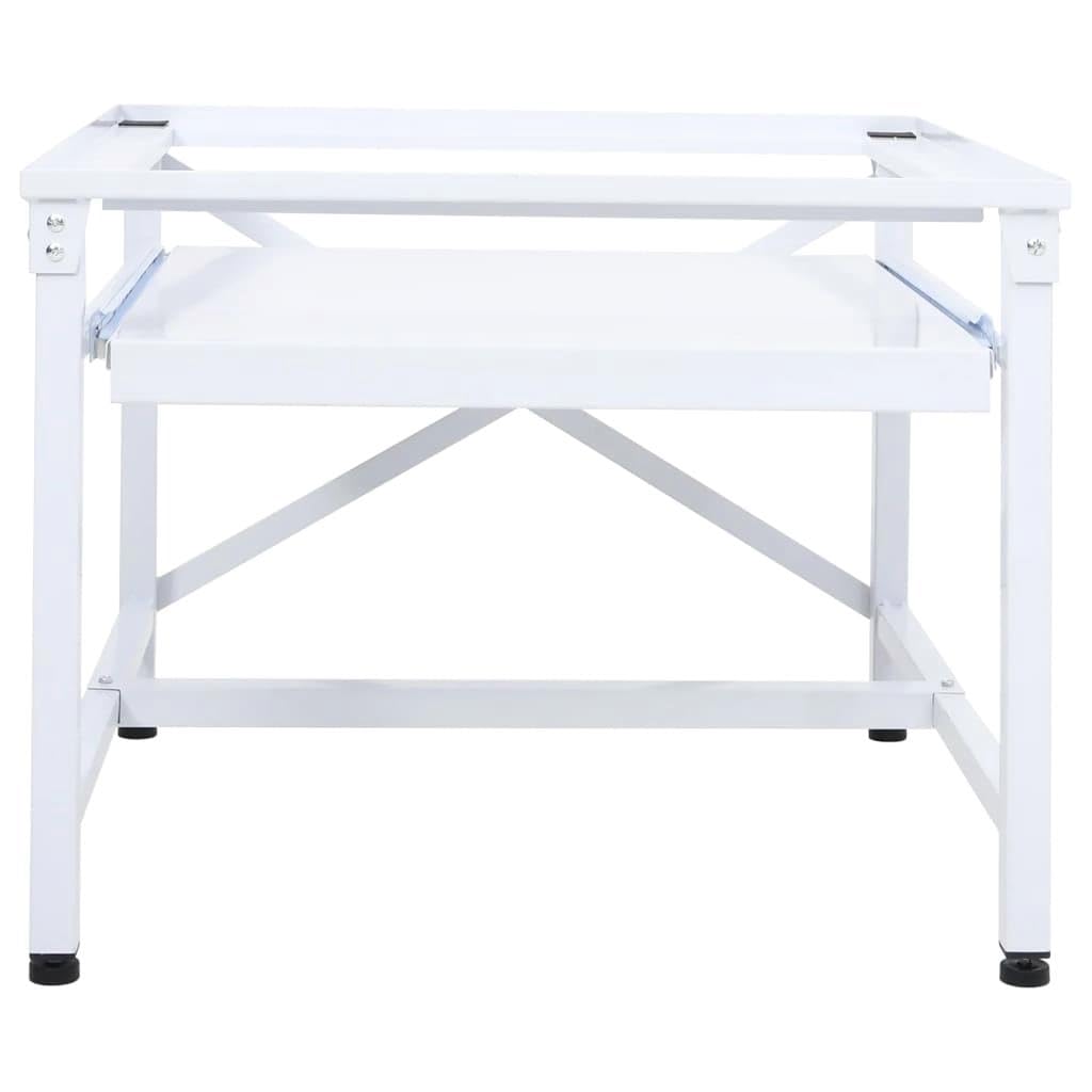 [Heavy-Duty Laundry Pedestal] - Stackable Washer and Dryer Combo with Double Washing Machine - Efficient Drying Machine - Vinmax Washing Machine Included-(27.2 x 27.2 x 21.3)