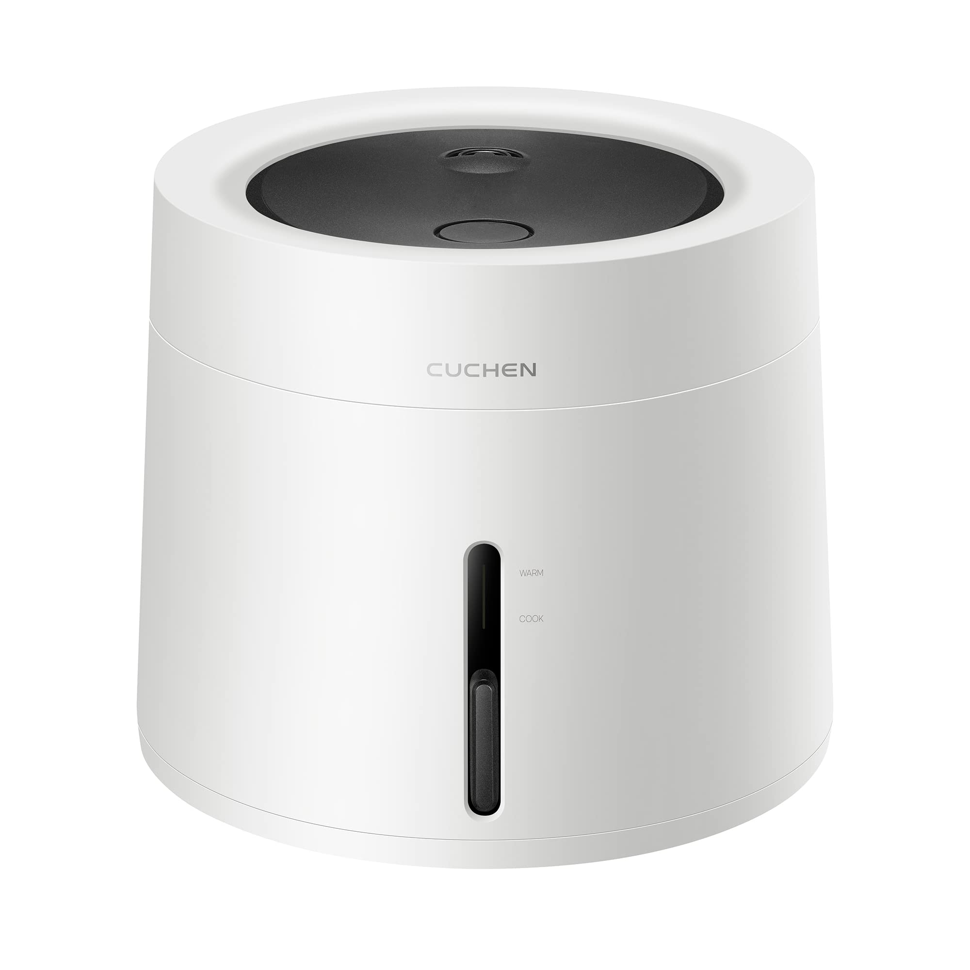 [CUCHEN] CRE-D0401W | Rice Cooker 4 Cup (Uncooked) (0.76 quarts): 4 person serving/per use | Warmer | Detachable Clean Cover | Nonstick Inner Pot | White [CUCHEN]