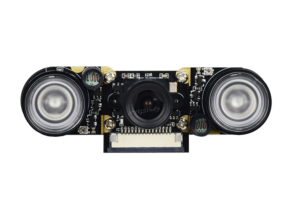 [RPi Camera (F)] Raspberry-pi Camera Module OV5647 sensor HD video Webcam 5MP 1080p Supports Night Vision for Raspberry Pi model B B+ A+ Pi 3 2 1 Development board module kit @XYGStudy