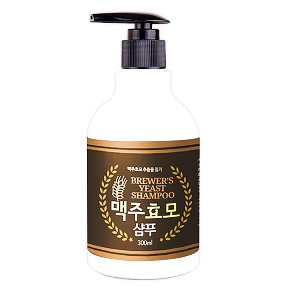 [Jeongwoodang]Brewer's Dried Yeast Shampoo 10.6oz/Rich Source of Protein/Hair Energizer/Loss Hair/Healthy Hair