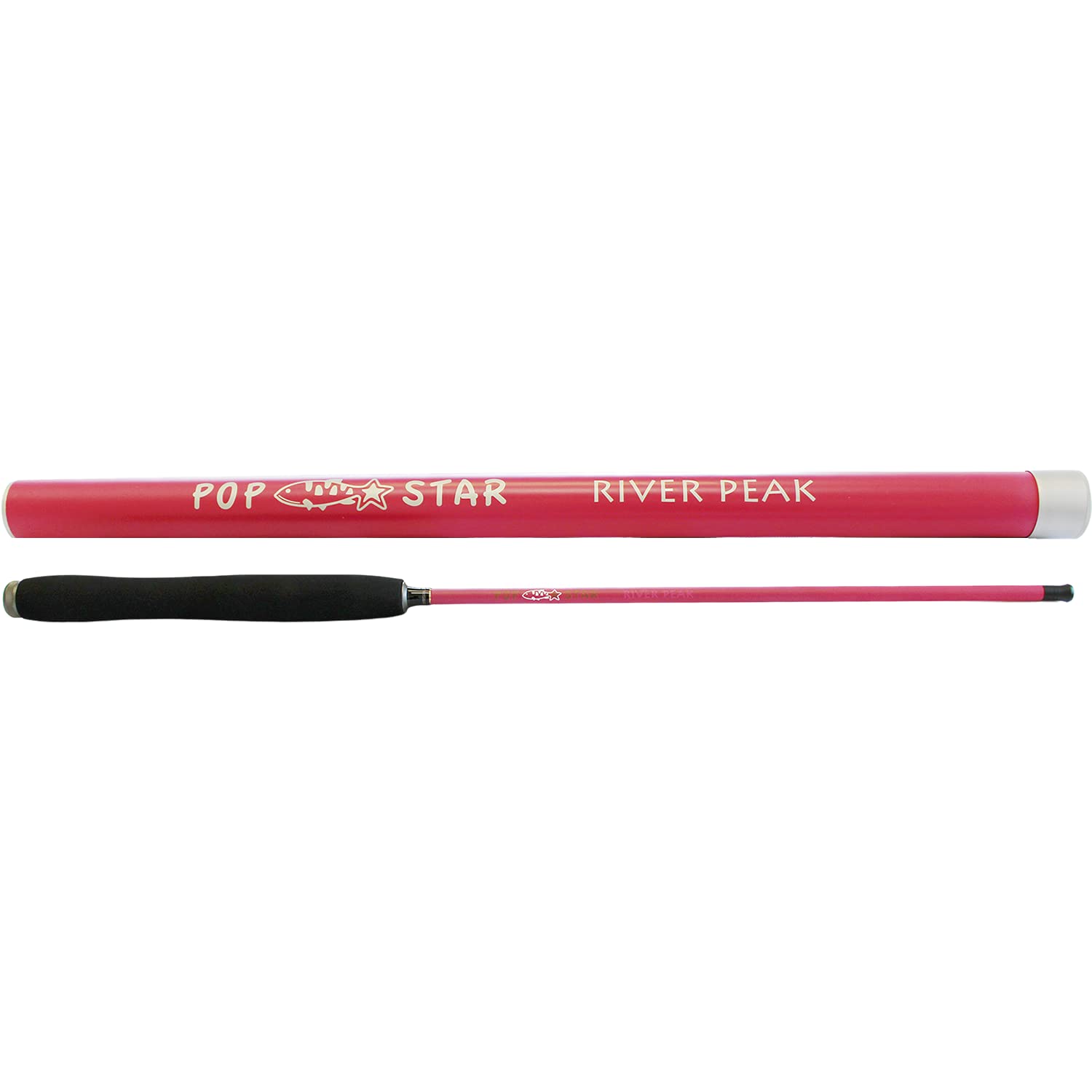 [river peak] POP Star Tenkara Rod (Wine Red)