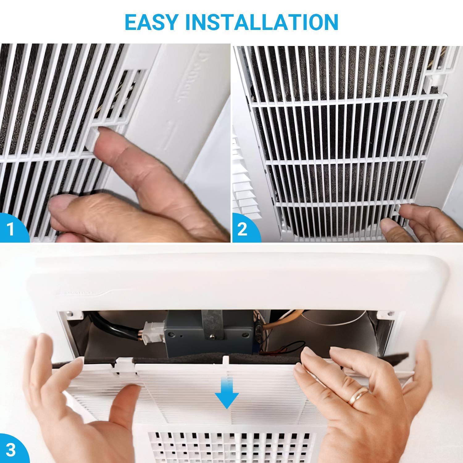 [Bundle] Kohree RV Vent Cover with Dometic Air Conditional Filter Cover