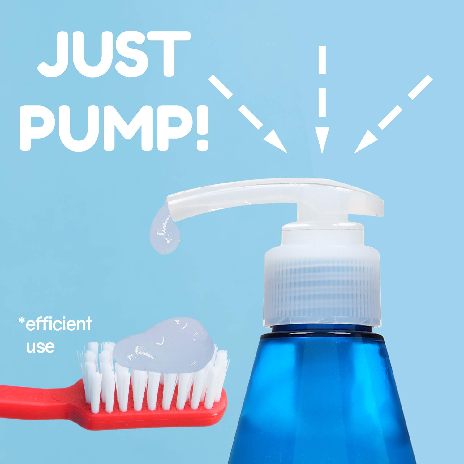 [PERIOE] Fluoride-Free Gel Type Toothpaste - Innovative Pump Design for Smart Brushing and Improved Tartar Care, Spearmint (285 g / 10 oz) Cool Mint Scent