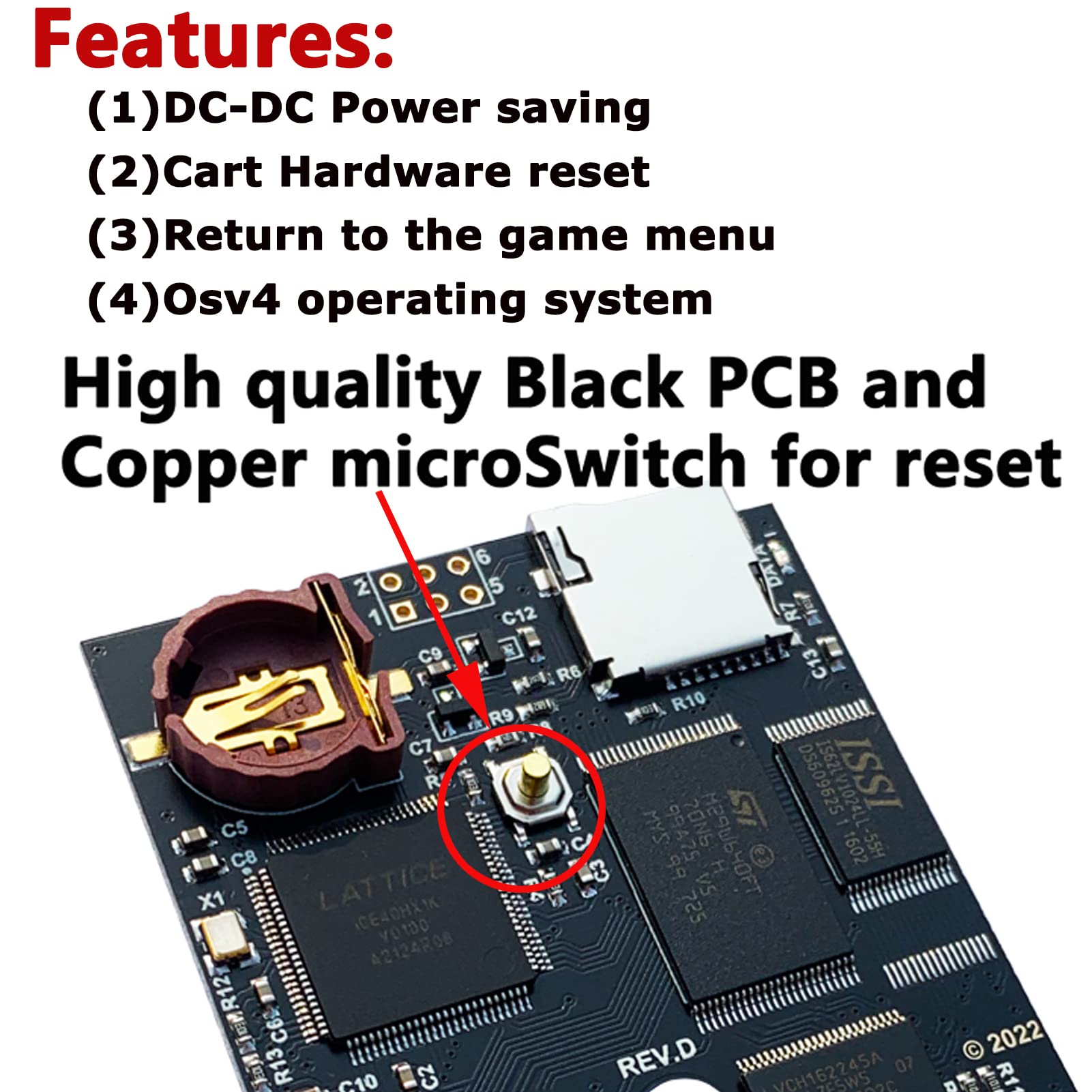 [Upgrade Version] 2022 EDGB Max+ Power Saving Flash Cart+ Game Cartridge Card For Gameboy GBA, GBASP, GBC, GBP, GB Series Game Consoles Service (EDGB MAX)