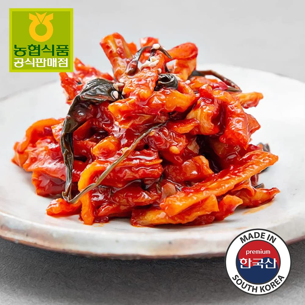 [NongHyup] Dried White Radish (국산 무우말랭이) | 100% Korean Grown | All-Natural | Versatile & Nutritious | Ideal for Korean Traditional Dishes | 농협 무말림 무말랭이, 100% 한국산 (200g/7.05 oz)
