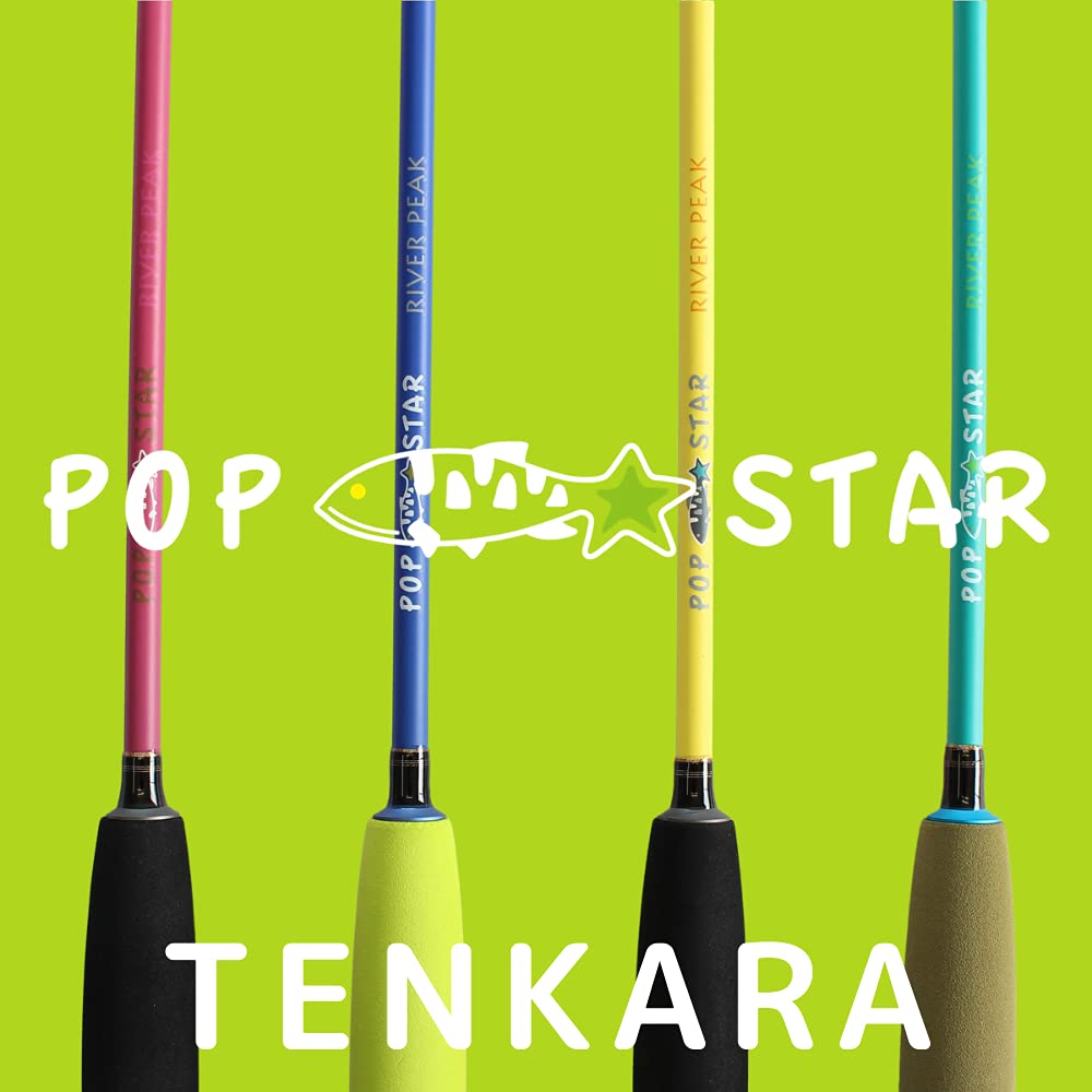 [river peak] POP Star Tenkara Rod (Wine Red)