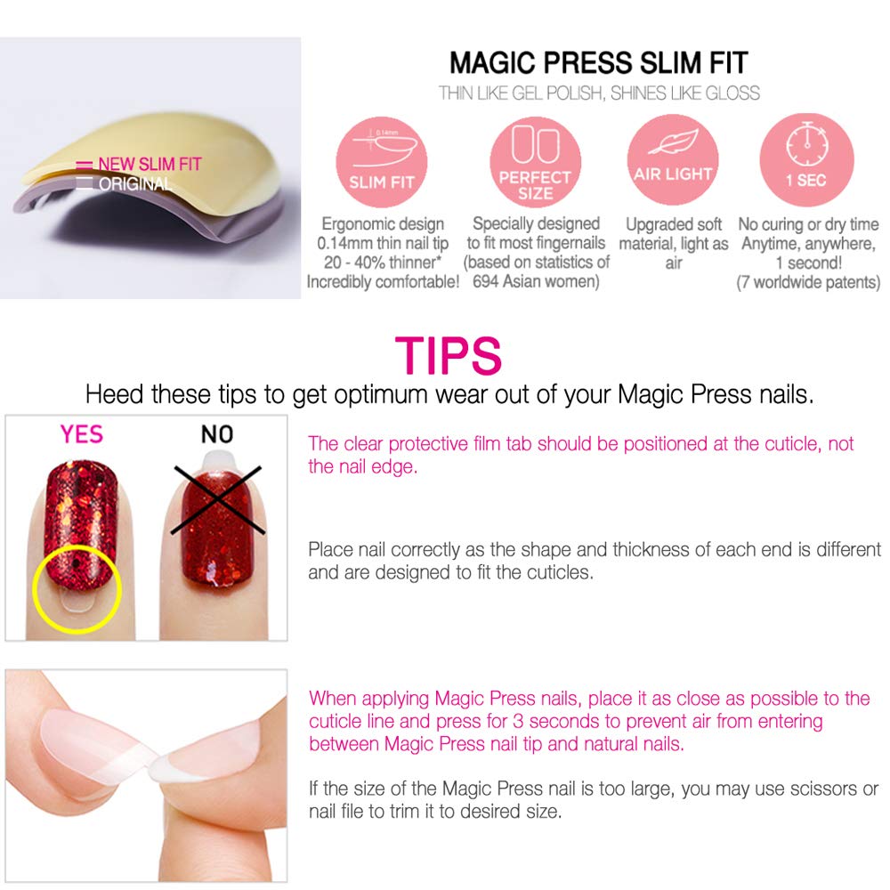 [DASHING DIVA -Toes]Magic Press SUPER SLIM Fit- Pedicure (2 Different Designs 24+24strips) MORE THAN MIRROR+PURPLE OVER 334/35bcc