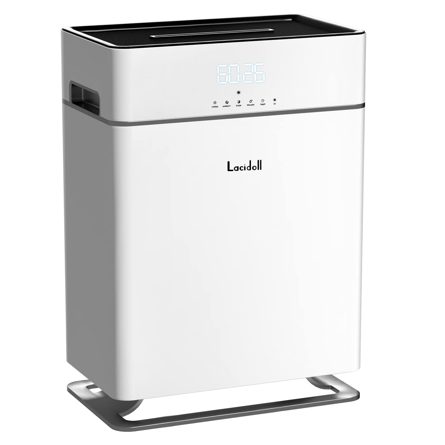 [LCD-2109]]Lacidoll Humidifiers for Large Room, Top Fill, Wide Spray Nozzle Whole-house Humidifier 2.6Gal/10L Coverage Up to 1000 sq.ft., 800mL/h Output for Home Bedroom Living Room