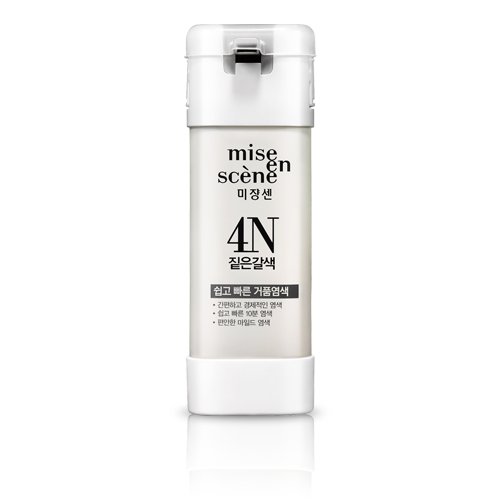 [mise en scene]Easy&speedy foam hair color, 4N Dark Brown
