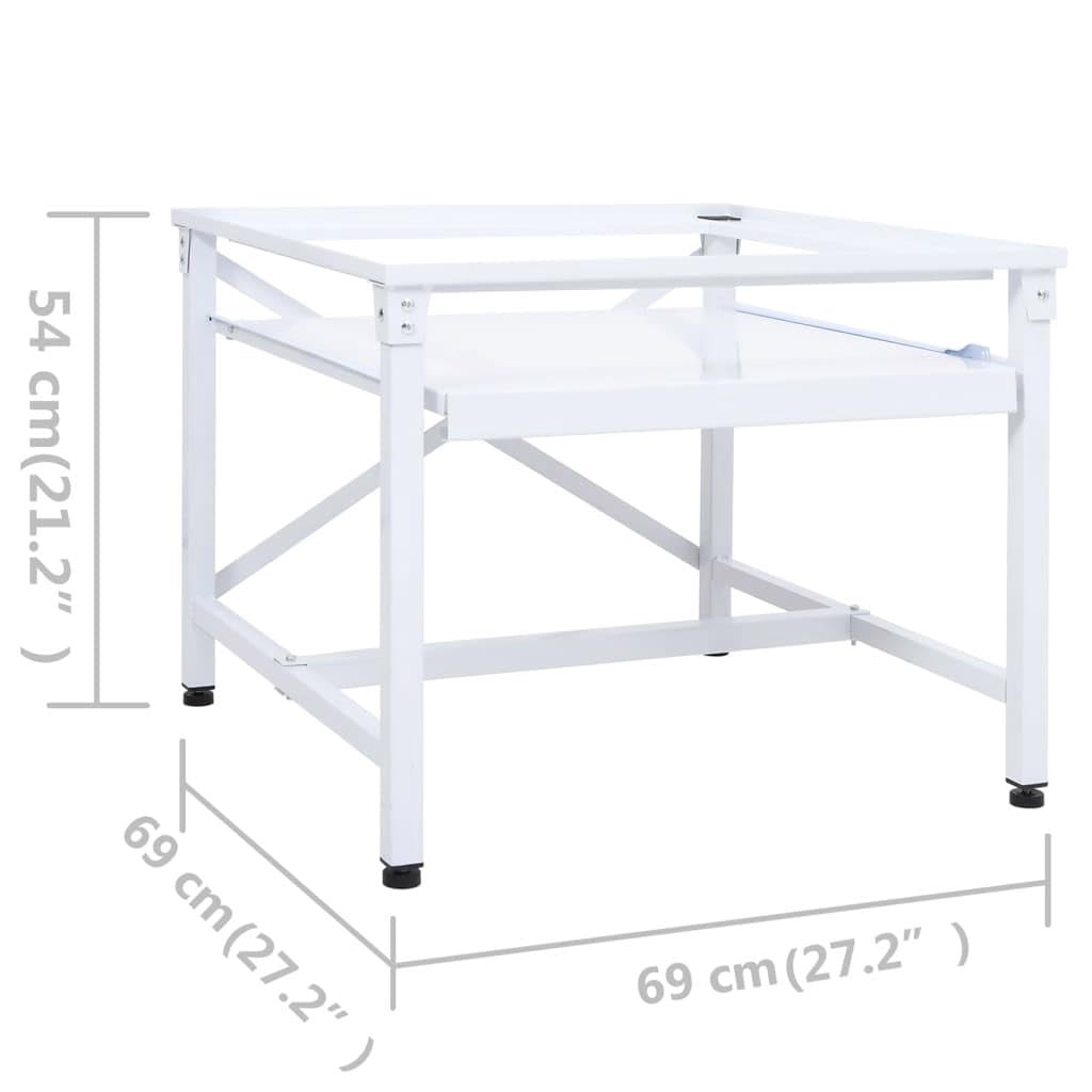 [Heavy-Duty Laundry Pedestal] - Stackable Washer and Dryer Combo with Double Washing Machine - Efficient Drying Machine - Vinmax Washing Machine Included-(27.2 x 27.2 x 21.3)