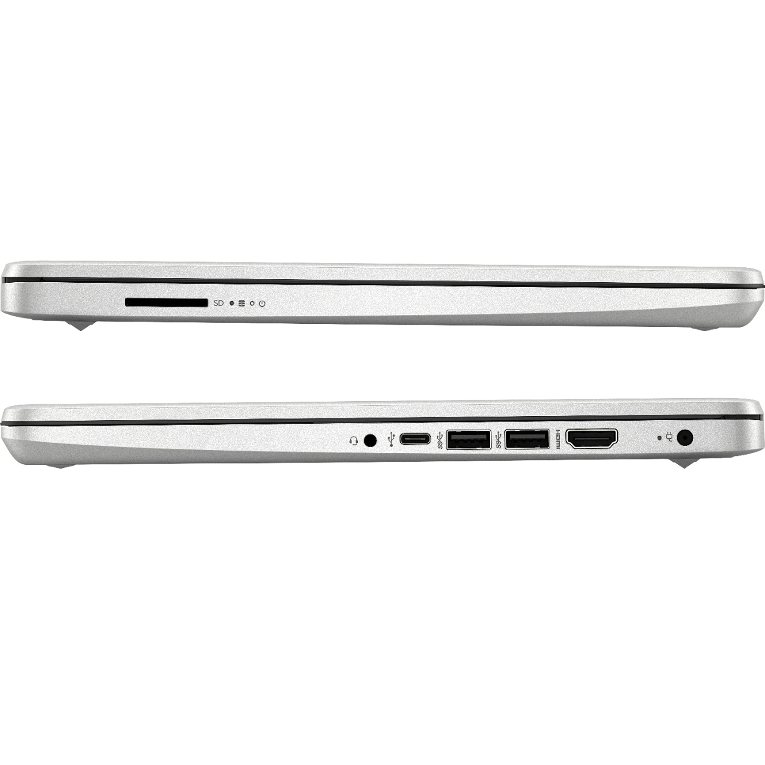 [Windows 11 S] HP 14 14" Touchscreen Laptop Computer, Intel Core i3 1115G4 up to 3.2GHz (Beat i5-10210U), 16GB DDR4 RAM, 512GB PCIe SSD, 802.11AC WiFi, Bluetooth 4.2, Webcam, Silver, 64GB Flash Stylus