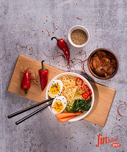 [OTTOGI] Jin Ramen, Spicy Flavor - Korean Instant Ramen Noodle, Best Tasting Soup Traditional Instant Ramen (120g) -18 Pack