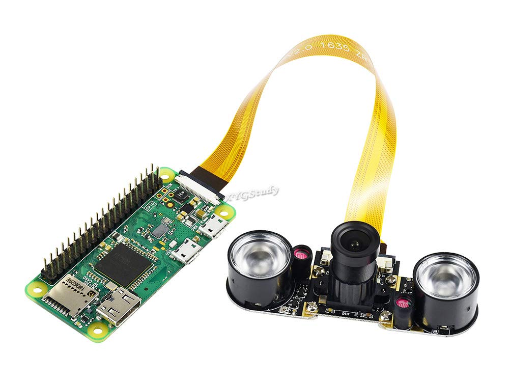 [RPi Camera (F)] Raspberry-pi Camera Module OV5647 sensor HD video Webcam 5MP 1080p Supports Night Vision for Raspberry Pi model B B+ A+ Pi 3 2 1 Development board module kit @XYGStudy