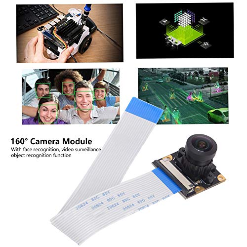 【 】 3280 X 2464 Object Recognition Function 160° Video CRA Module, Raspberry Pi CRA, Suppo Night Viewing Video Surveilnce for Raspberry Pi Imx219