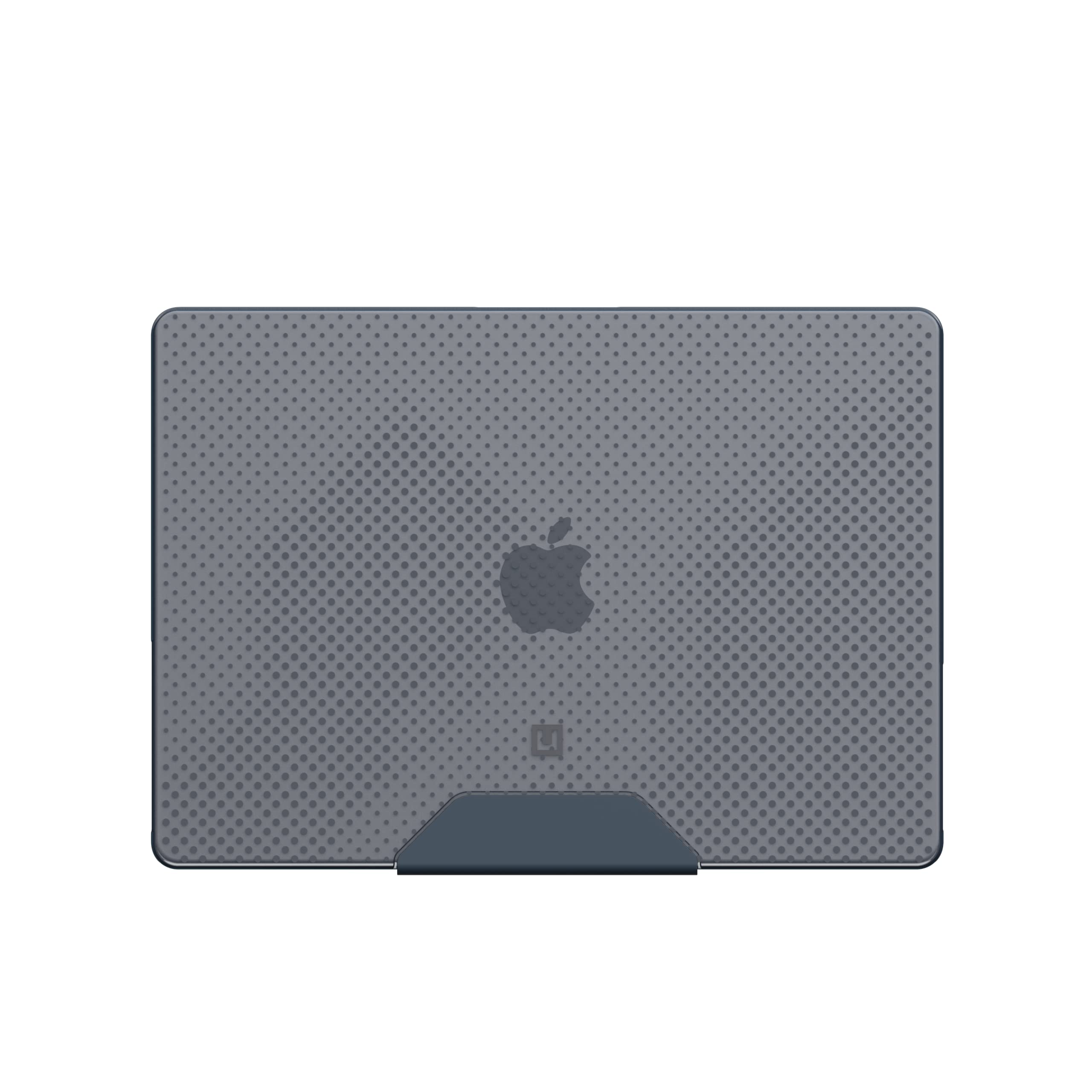 [U] by UAG Designed for MacBook Pro 14" Case 2021-2023 A2918 A2992 M3/M3 Pro/Max, A2779 M2 Pro/Max, A2442 M1 Pro/Max Slim Scratch Resistant Touch ID DOT Protective Laptop Cover, Grey Translucent Ice