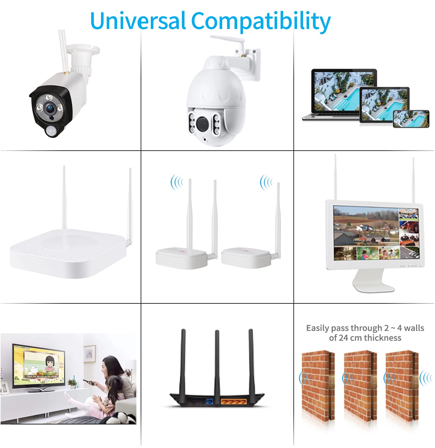 [Master+Slave Network Bridge] Tonton WiFi Signal Booster,WiFi Range Extender,Internet Repeater with Ethernet Port +Access Point,The Lord of Wall-Penetration,Ultra Long Range