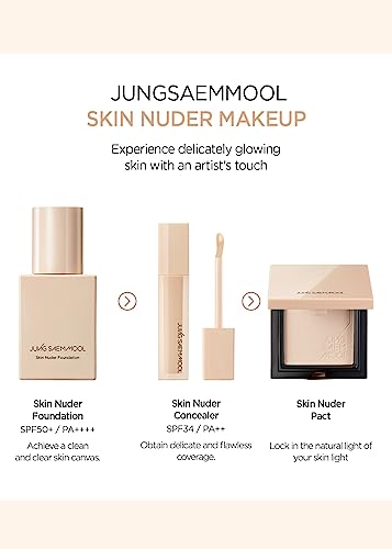 [JUNGSAEMMOOL OFFICIAL] Skin Nuder Concealer (Medium) | Korean Makeup Concealer | Korean Foundation | Natural Coverage