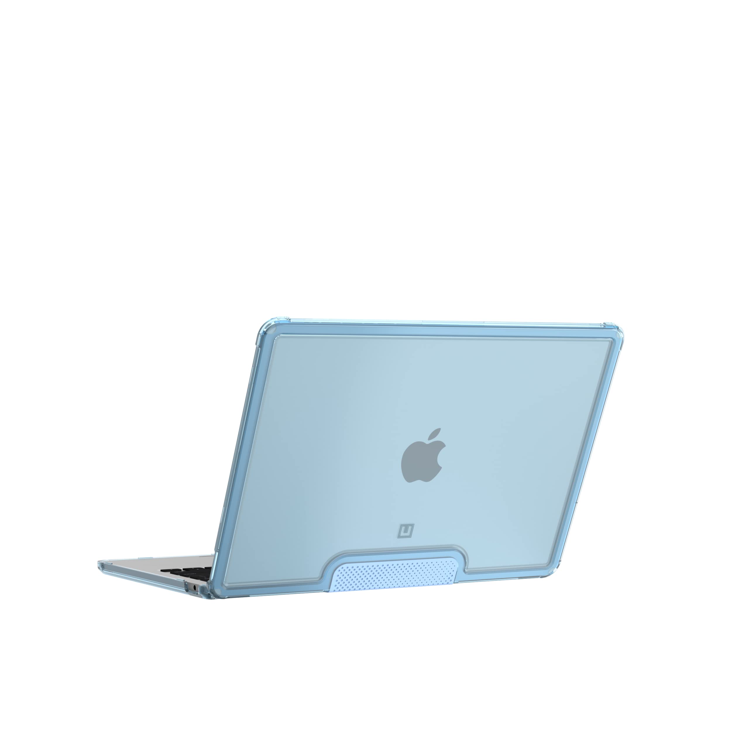 [U] by UAG Designed for MacBook Air 13" Case 2024 M3 (A3113), 2022 M2 (A2681) Lucent Black, Translucent Durable Lightweight Impact Resistant Laptop Protective Cover by URBAN ARMOR GEAR