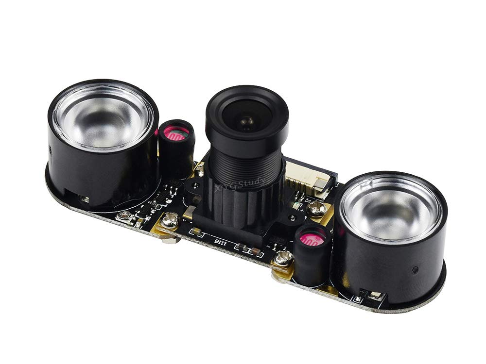 [RPi Camera (F)] Raspberry-pi Camera Module OV5647 sensor HD video Webcam 5MP 1080p Supports Night Vision for Raspberry Pi model B B+ A+ Pi 3 2 1 Development board module kit @XYGStudy